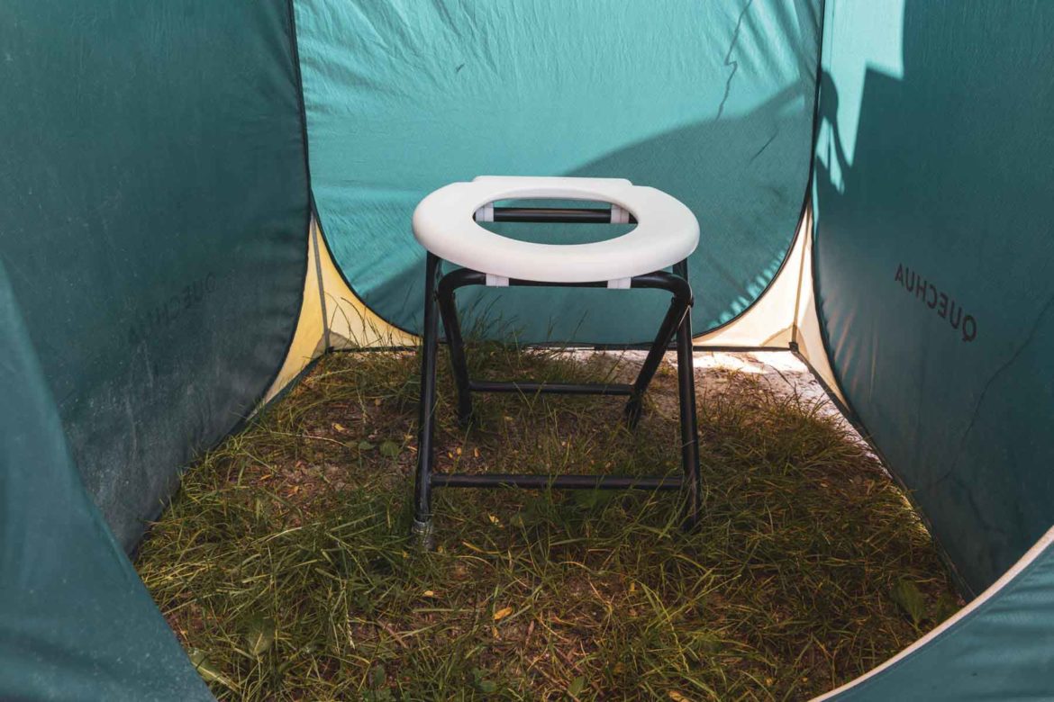 Toilette im VW Bus - Unsere Erfahrungen mit der Campingtoilette