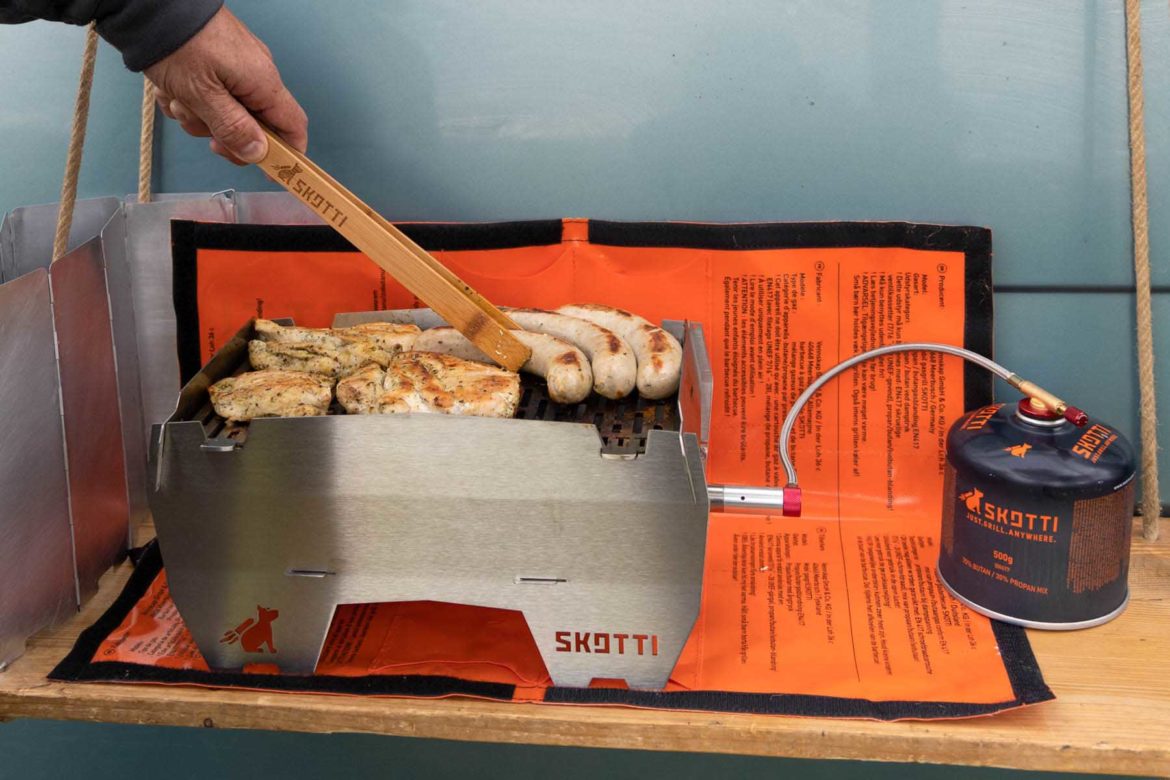 Skotti Grill - Erfahrungen mit dem Mini Gasgrill - Camping Test